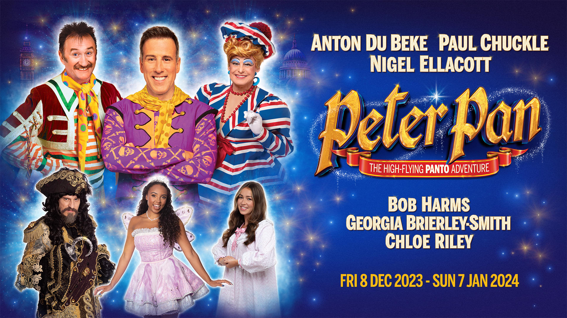 Peter Pan Tickets | 2023 Woking Panto at New Victoria Theatre | ATG Tickets